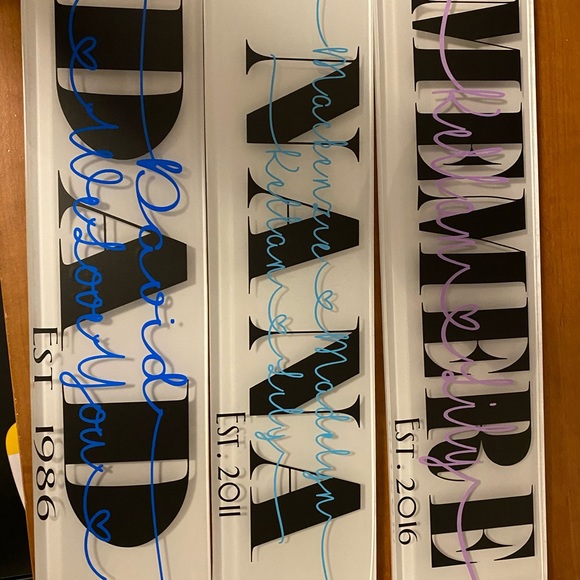 Wall Decor | Personalized Name Signs | Poshmark